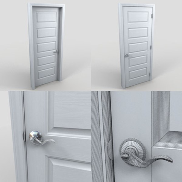 3d model doors residential