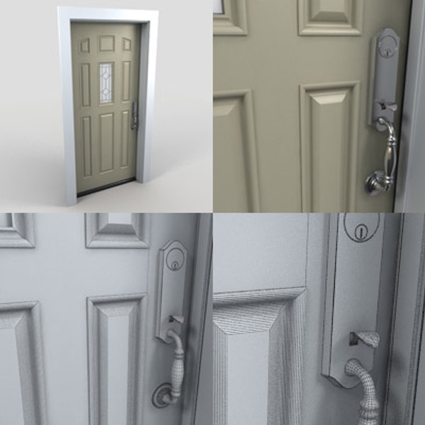 3d model doors residential