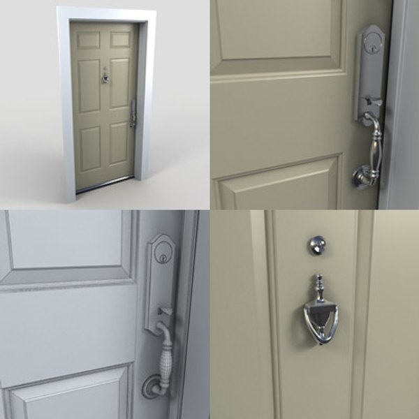 3d model doors residential