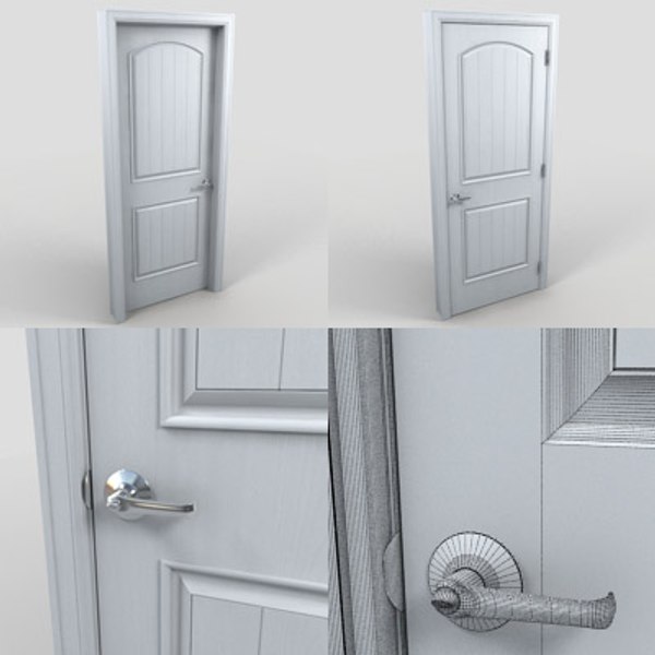 3d model doors residential