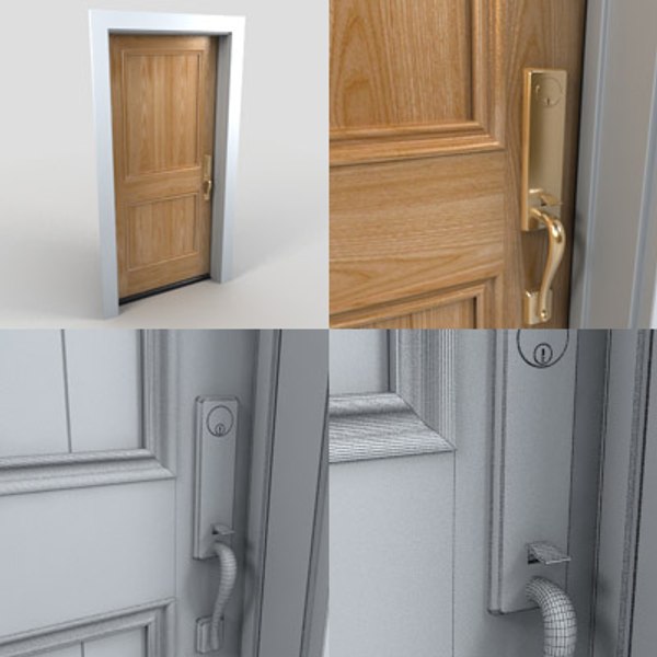 3d model doors residential