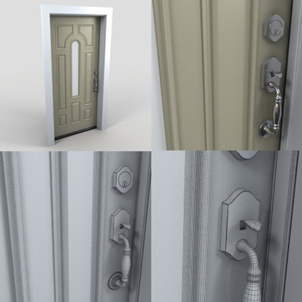 3d model doors residential