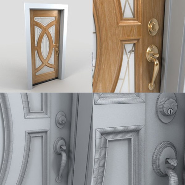 3d model doors residential