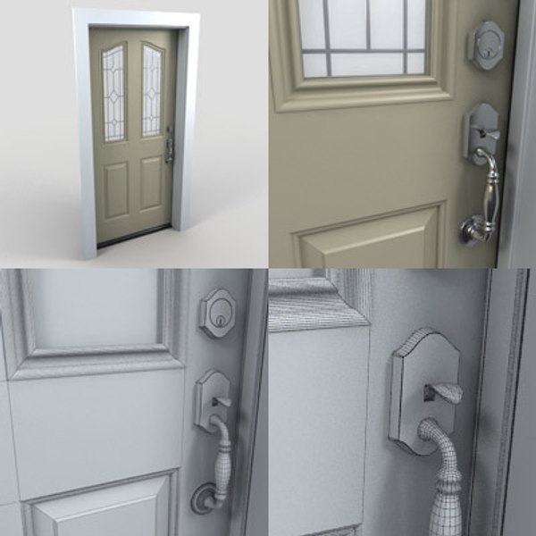 3d model doors residential