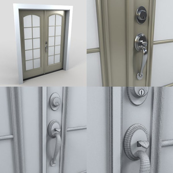 3d model doors residential