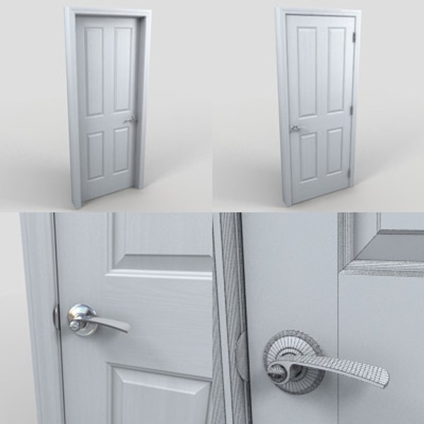 3d model doors residential
