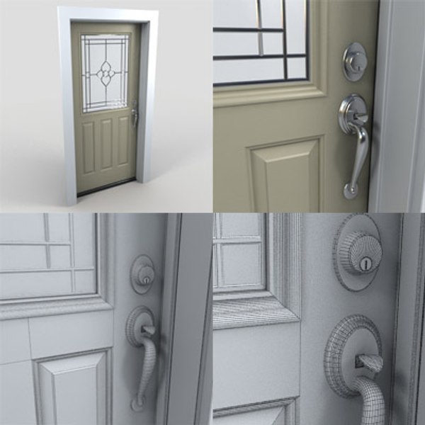 3d model doors residential