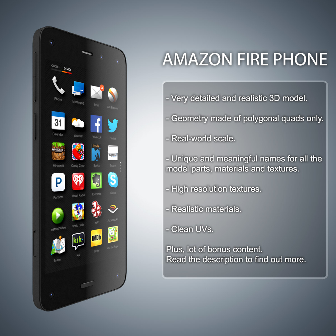 3d Amazon Phone