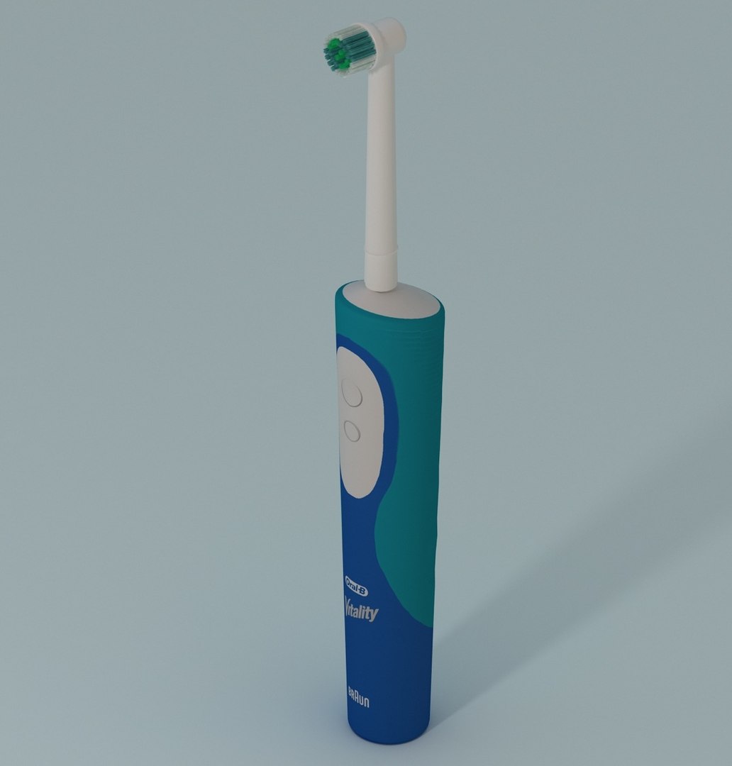 3d model electric toothbrush brush