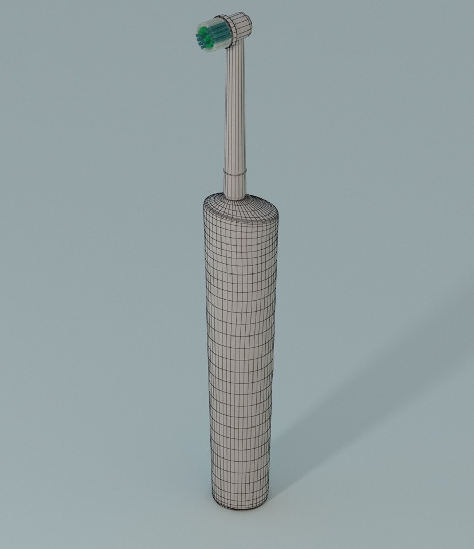 3d model electric toothbrush brush