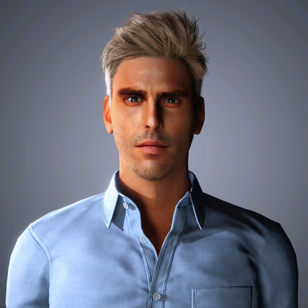 Jon Kortajarena Character 3D Model - TurboSquid 2346329
