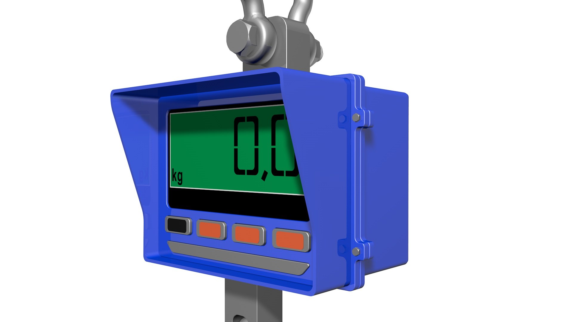 3D weighing machine model - TurboSquid 1606245