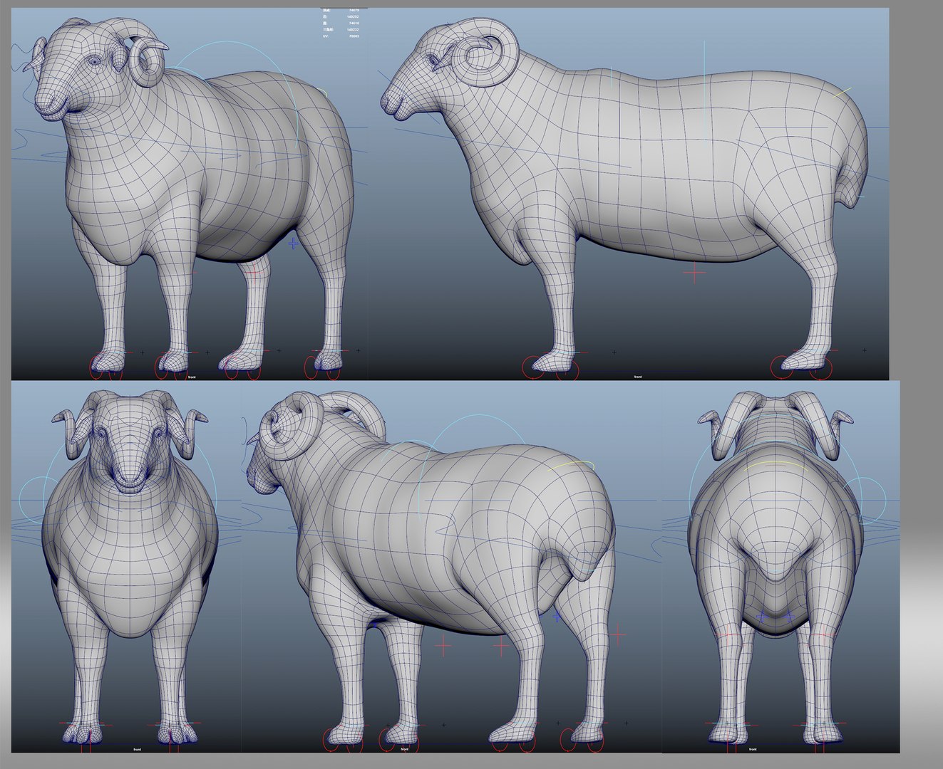 Sheep 3D - TurboSquid 1551828