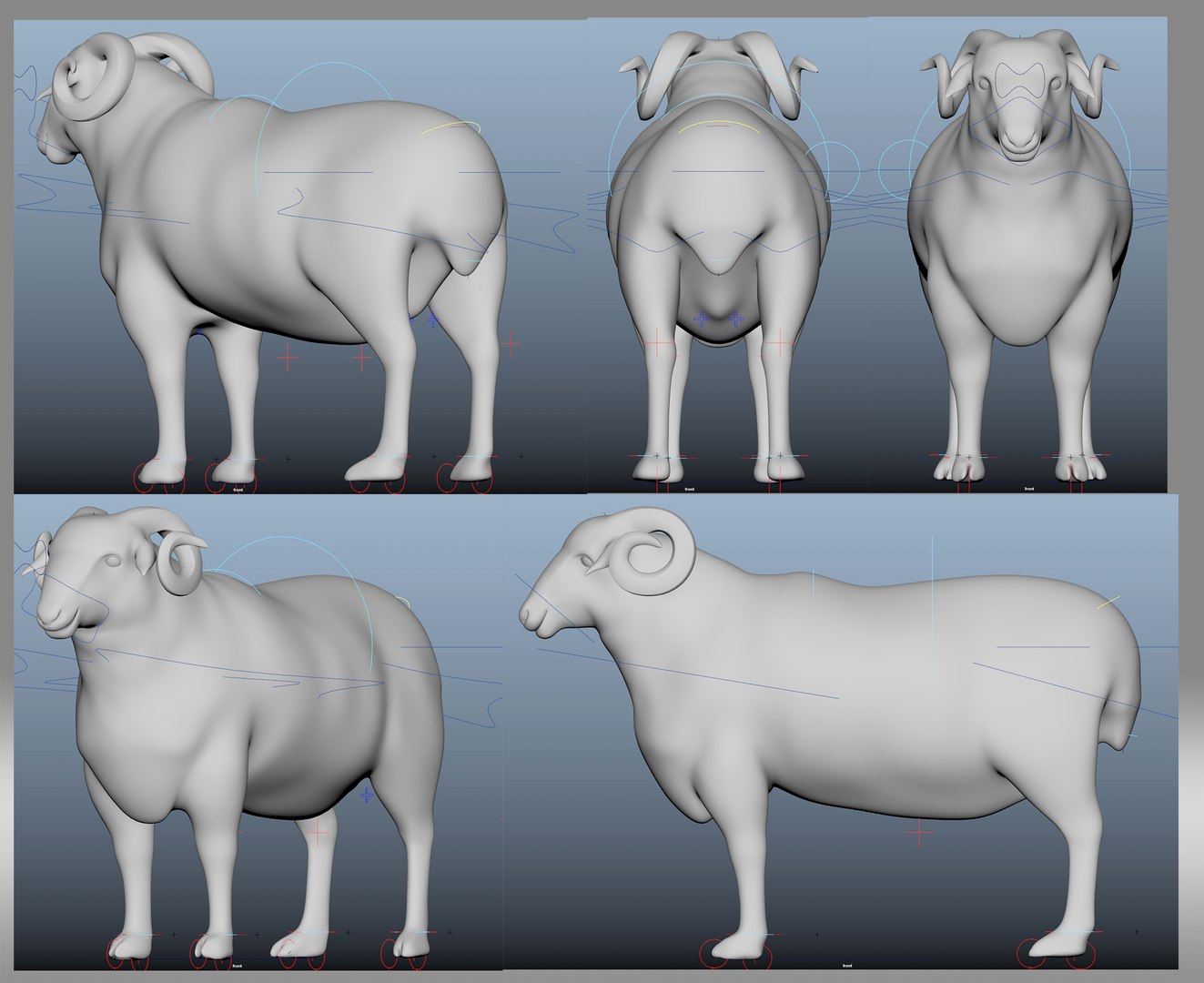 Sheep 3D - TurboSquid 1551828