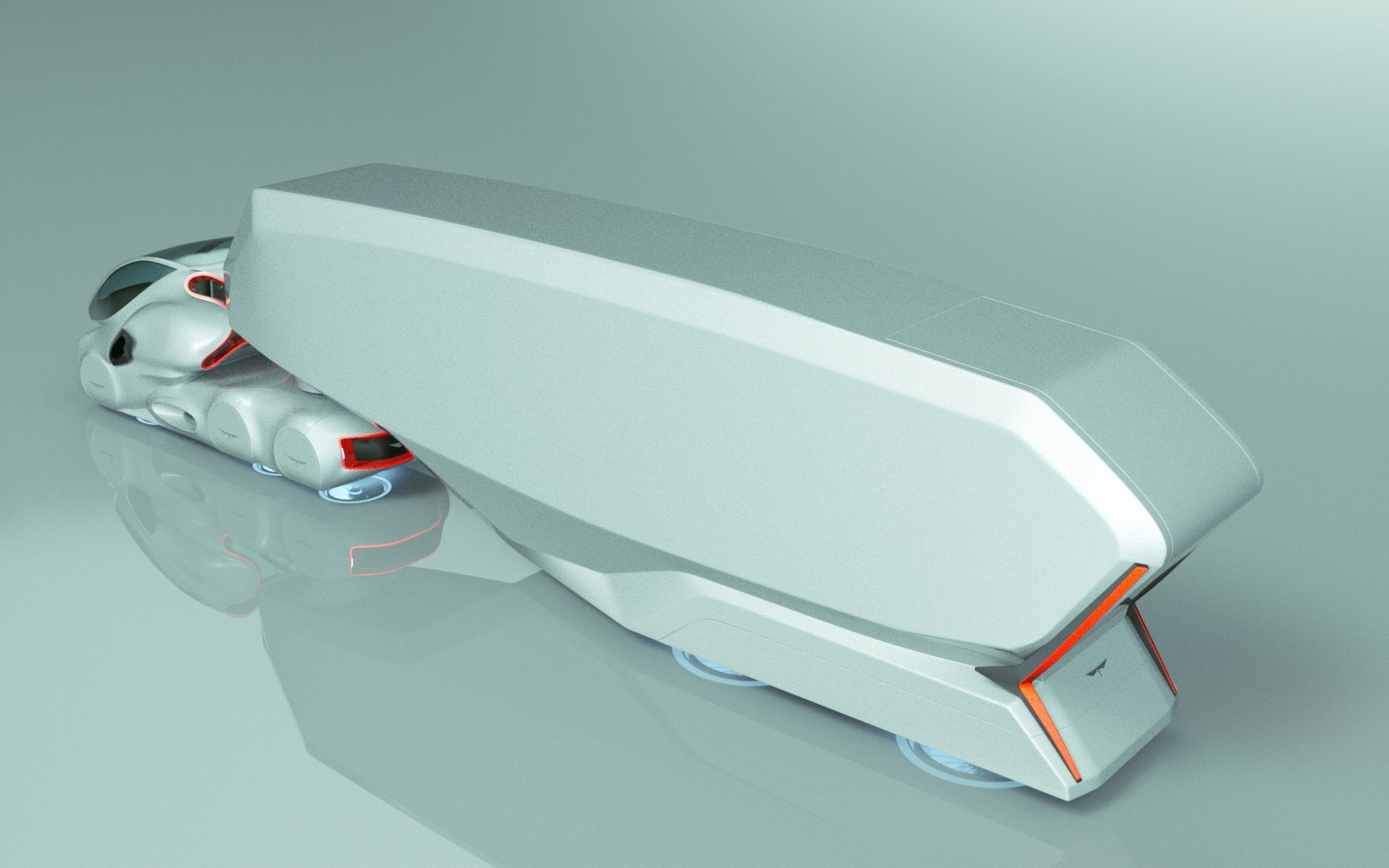 T Hover Truck 65 3D Model - TurboSquid 2132070