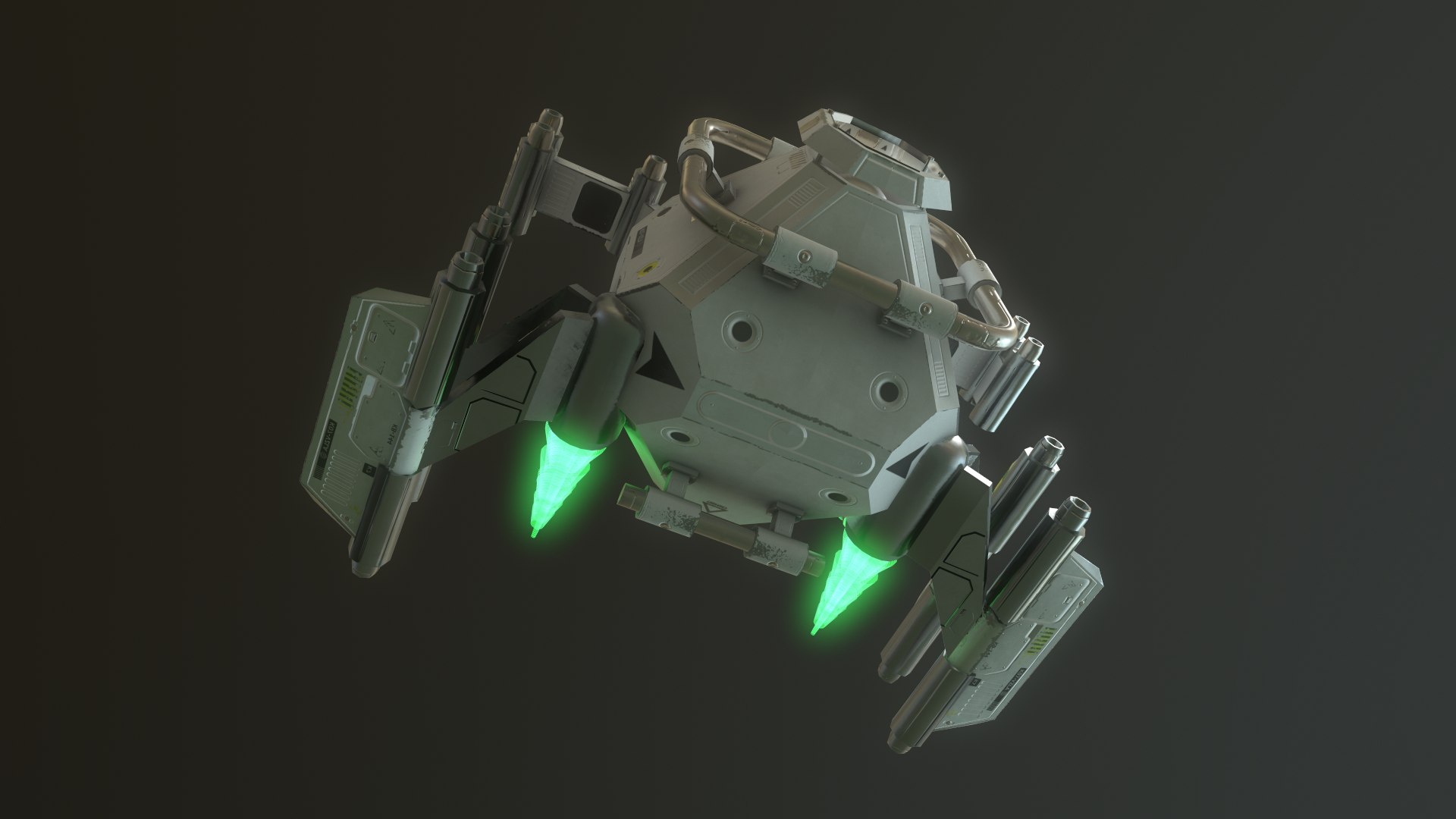 Animated drone 3D model - TurboSquid 2025130