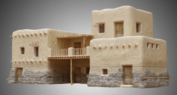 Old arabic islamic house 3D model - TurboSquid 1418985
