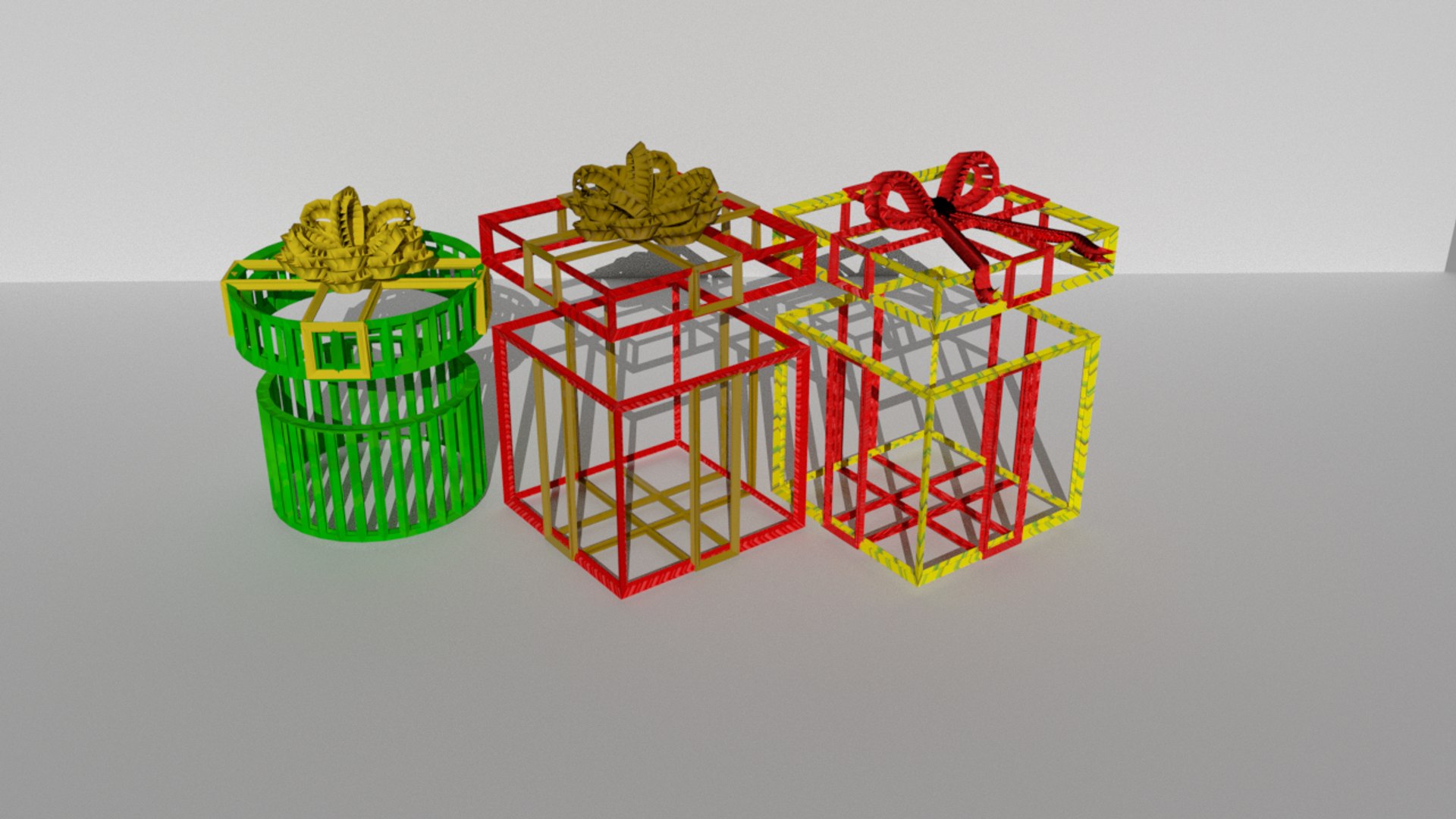 3D Model Gift Boxes - TurboSquid 1352444