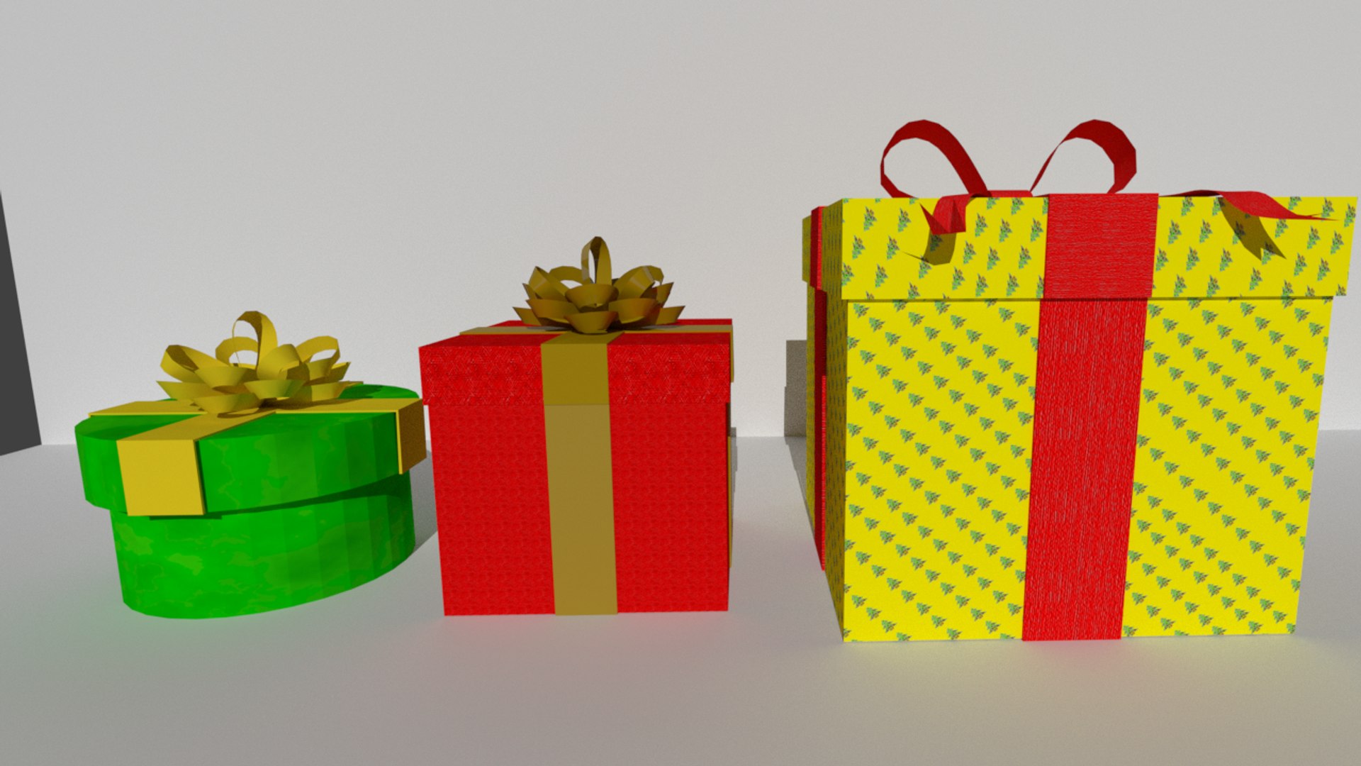 3D Model Gift Boxes - TurboSquid 1352444