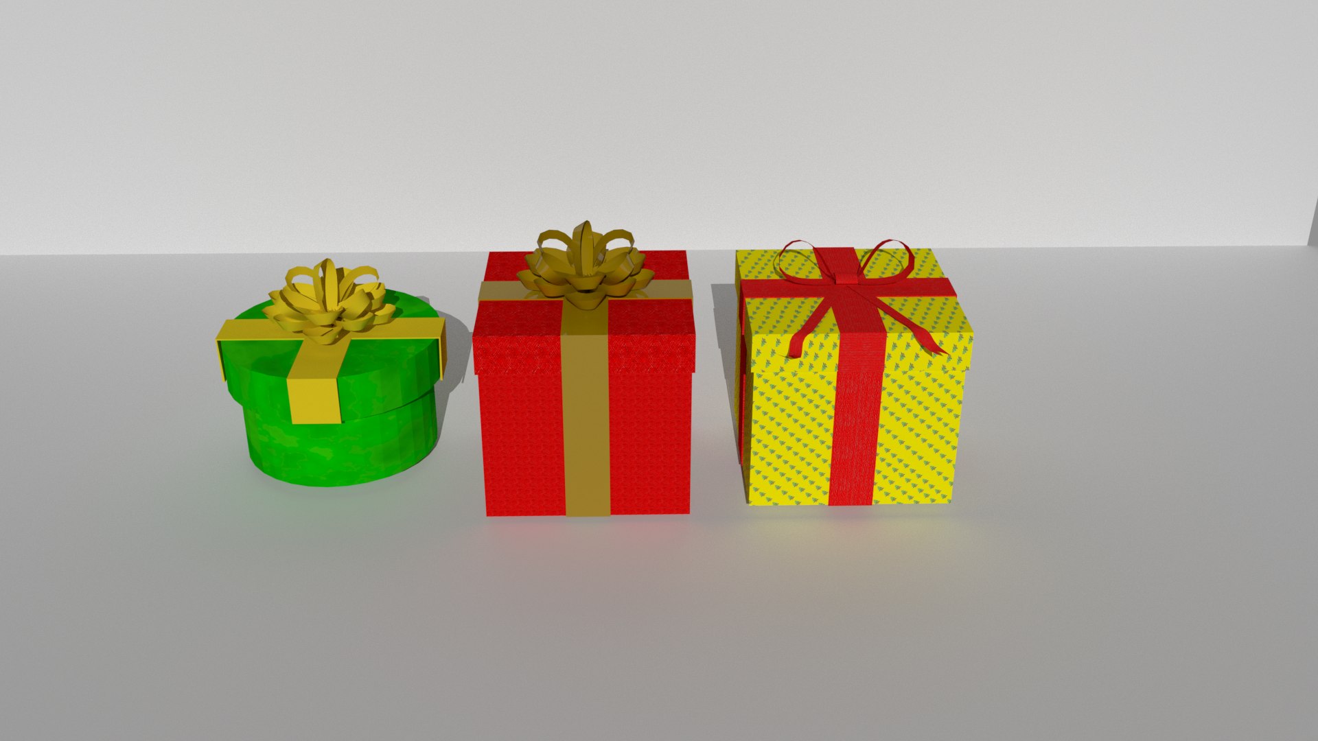 3D Model Gift Boxes - TurboSquid 1352444