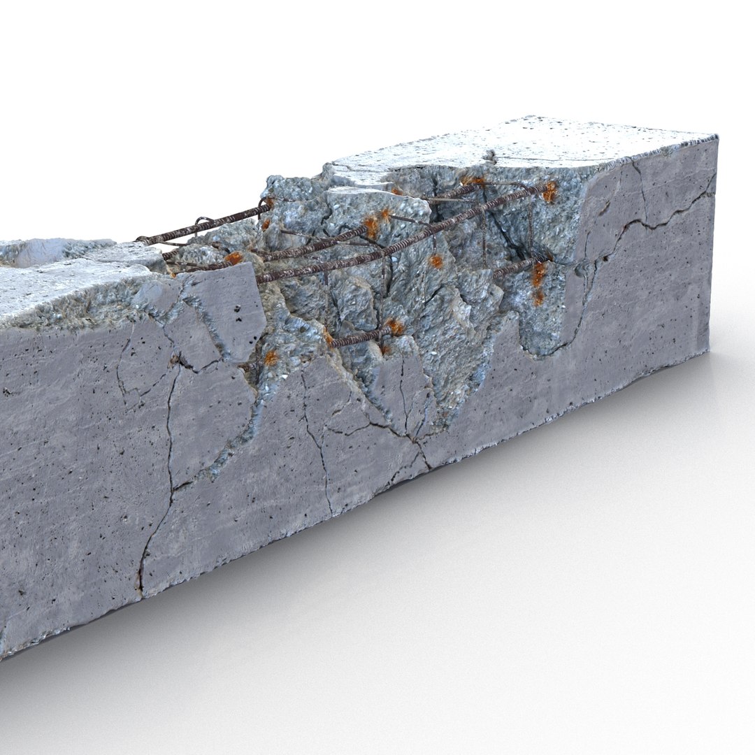 concrete pillar damaged max