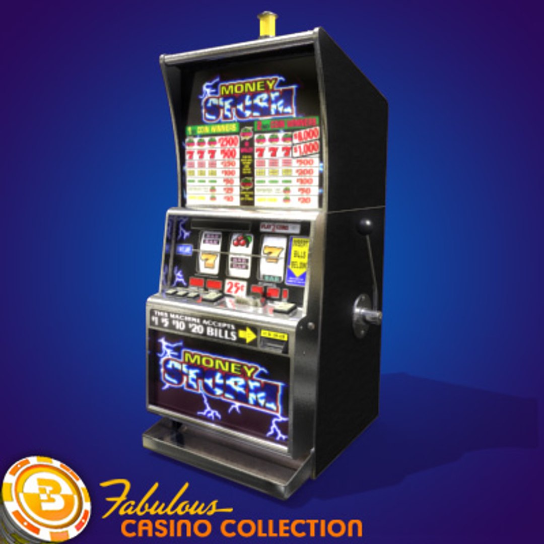 Casino Slot Machine 4 3d Model