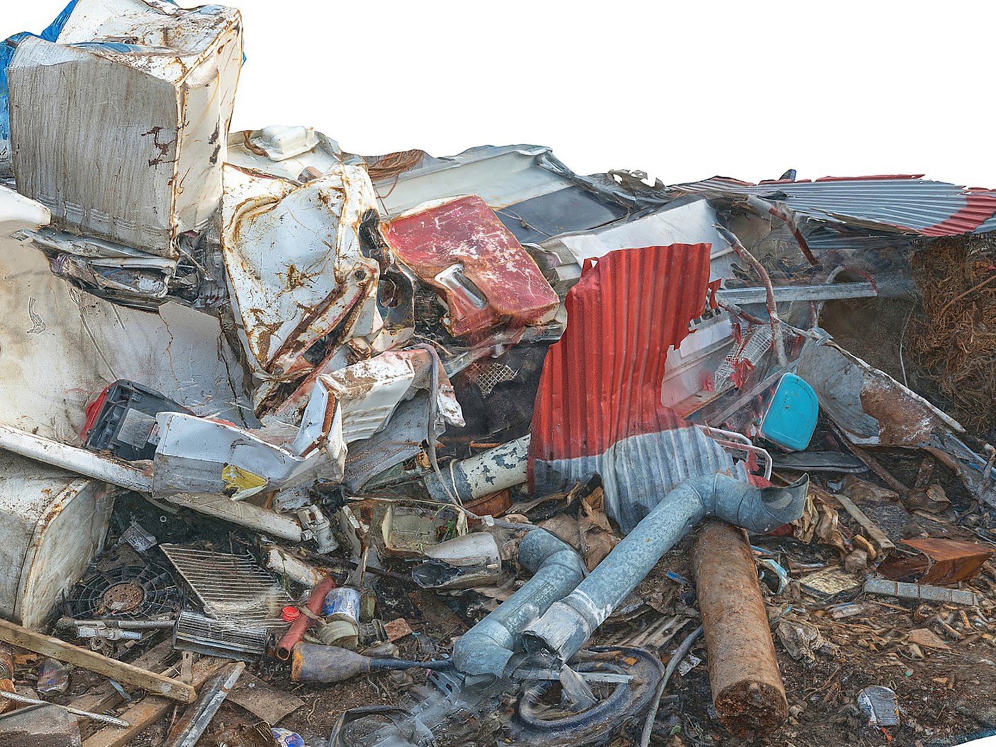 3D Garbage Metal Scrap Scan 16K Model - TurboSquid 2284369