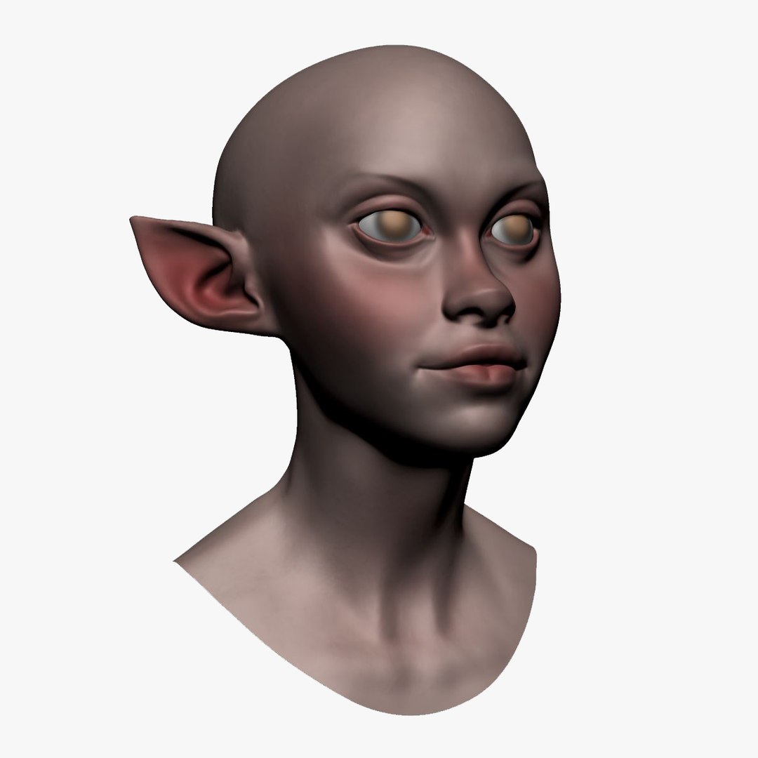 3D Stylized Female Head A model - TurboSquid 1937880