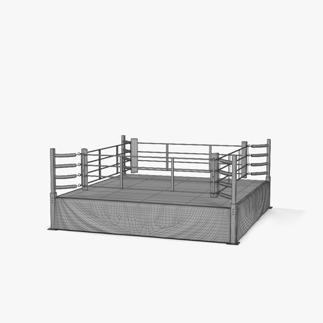 Boxing Ring Model - TurboSquid 1702366