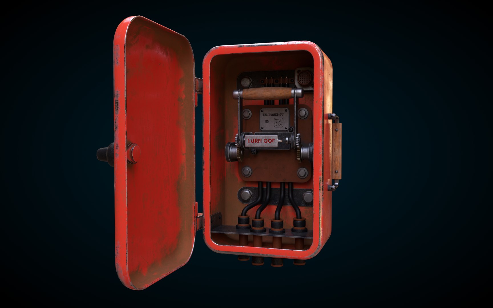 Electrical Panel Fuse Box 3D Model - TurboSquid 1794571