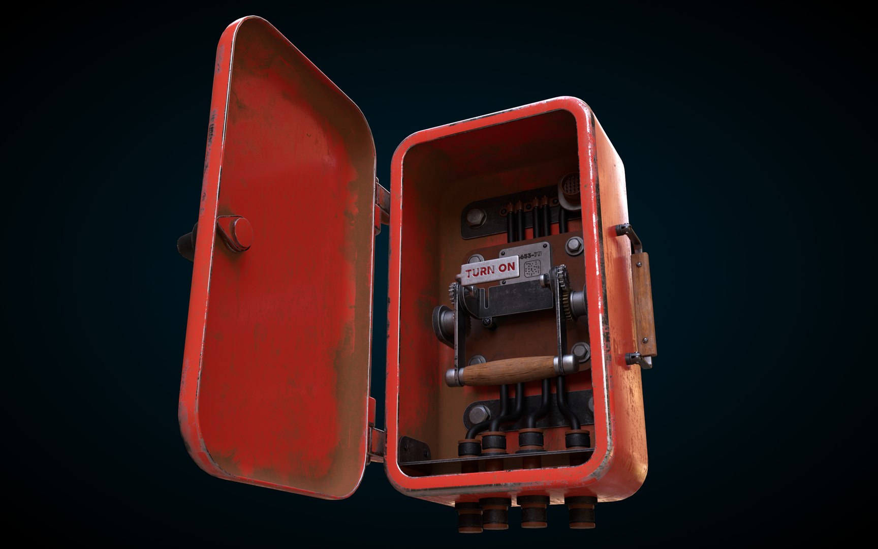 Electrical Panel Fuse Box 3D Model - TurboSquid 1794571