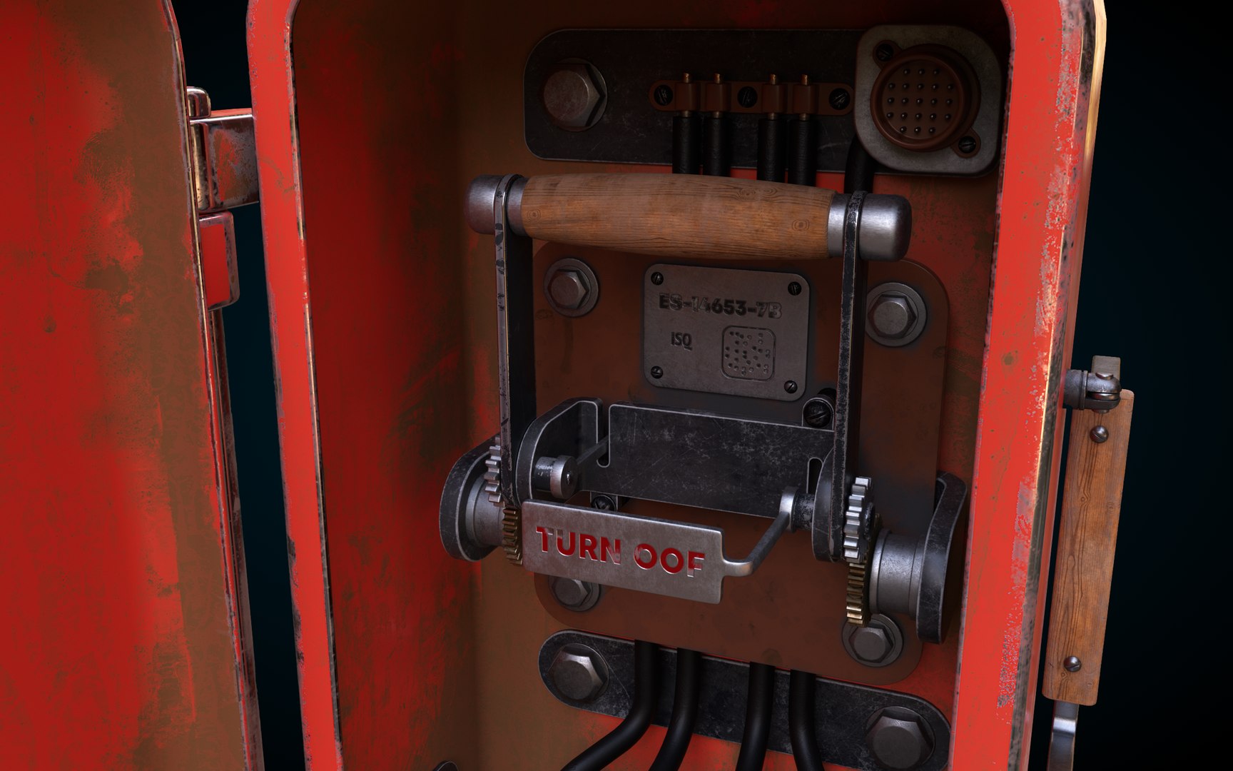 Electrical Panel Fuse Box 3D Model - TurboSquid 1794571