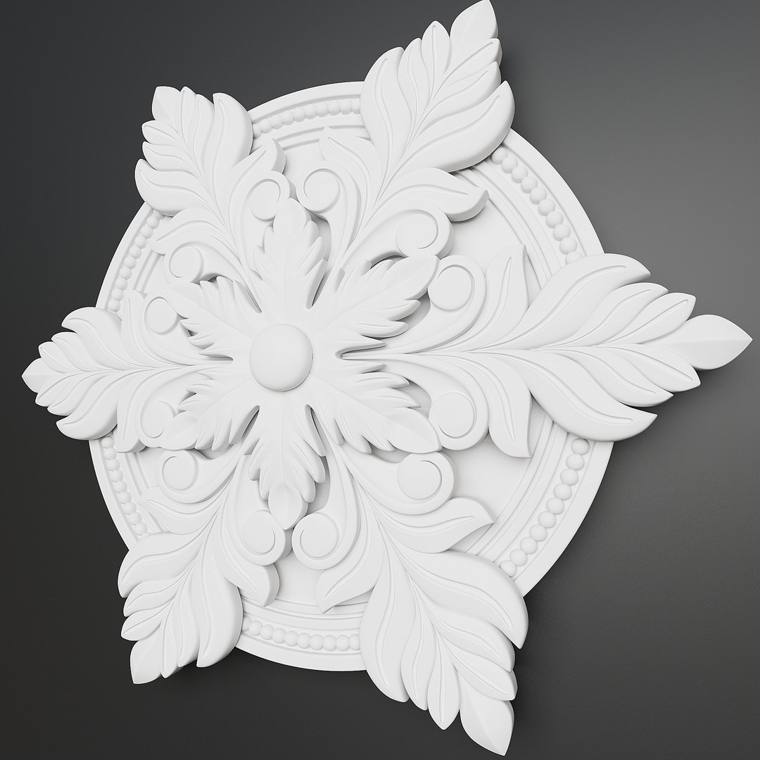 3D Ceiling Decor - TurboSquid 2340001