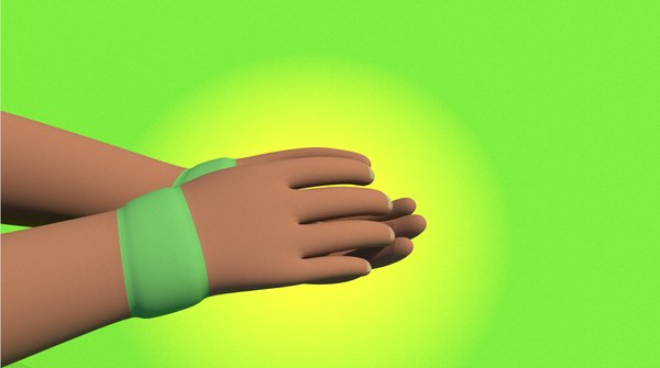 Hand clap 3D model - TurboSquid 1502737