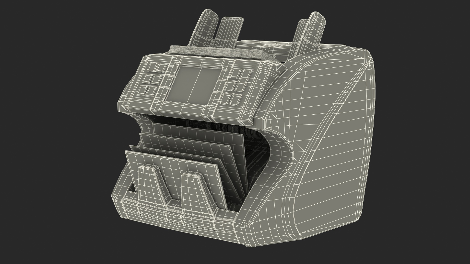 3D Cash Currency Counter Sorter Model - TurboSquid 1457396