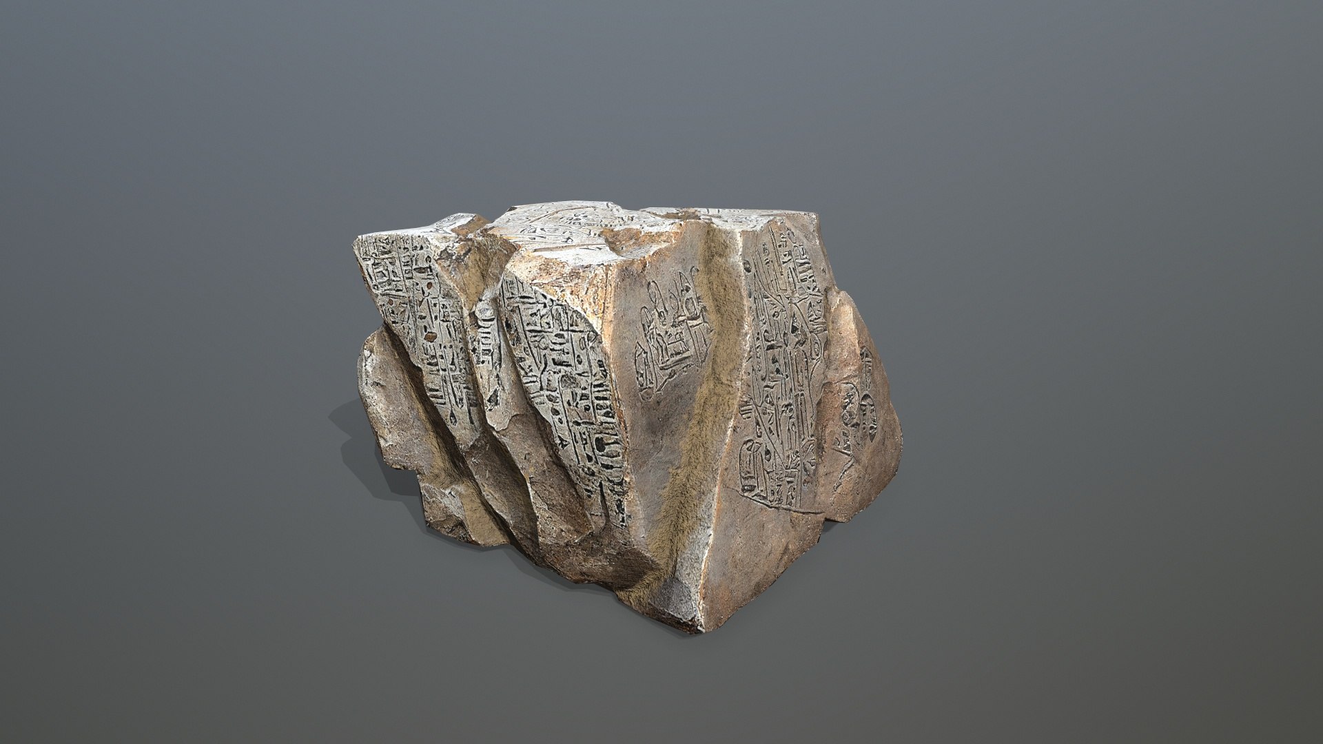 Egyptian Rocks 3D Model - TurboSquid 2337451