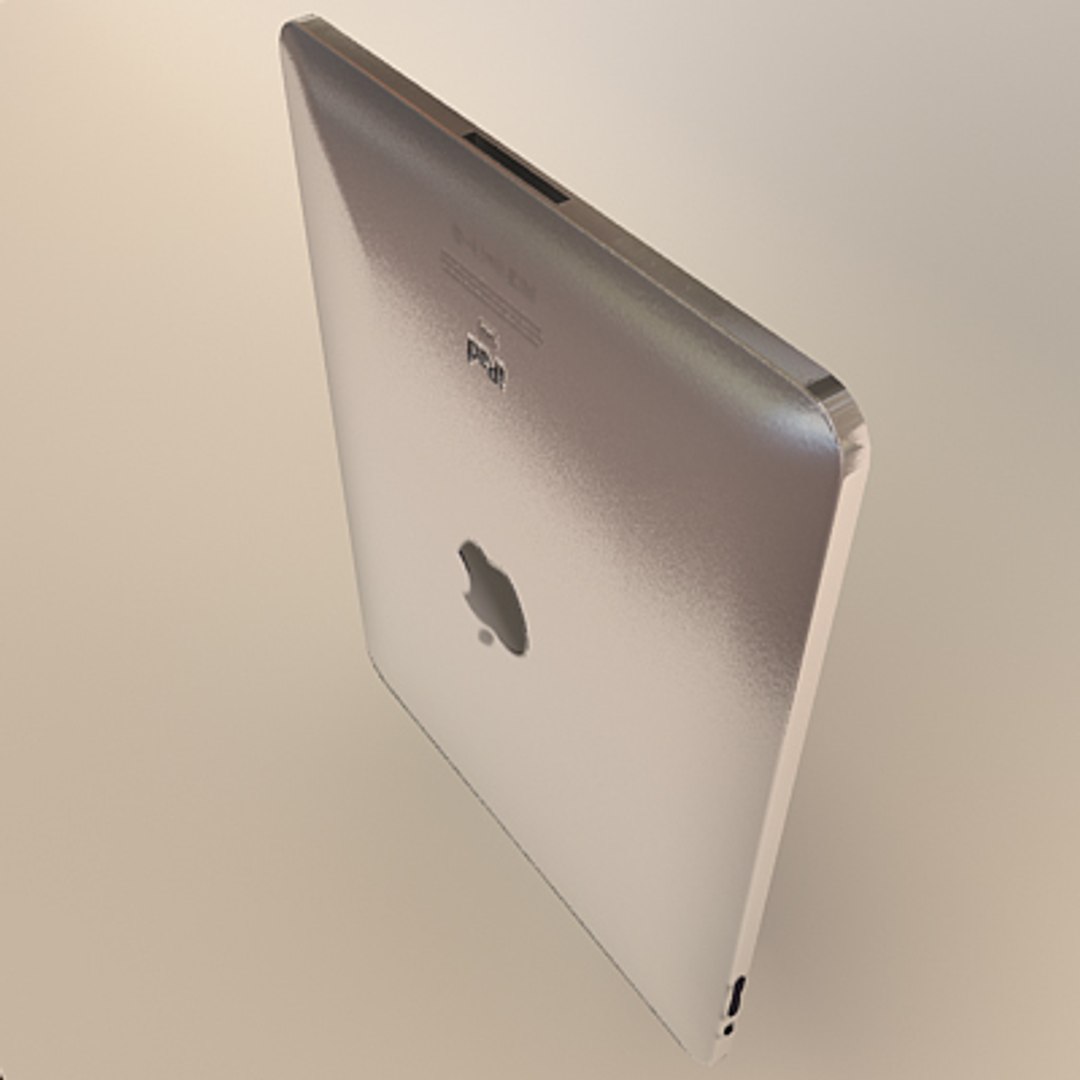 Realistic Ipad 3d Model