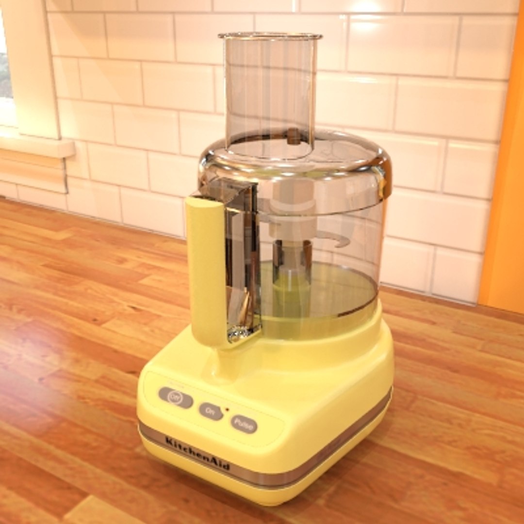 3d Food Processor Model