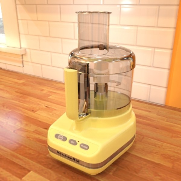 3d food processor model