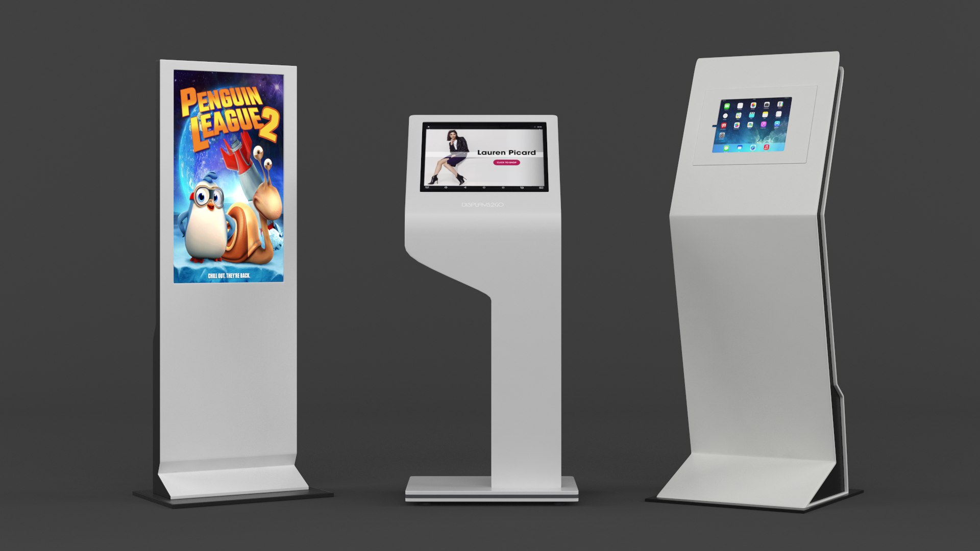 3D Kiosks Collection Model - TurboSquid 1761670