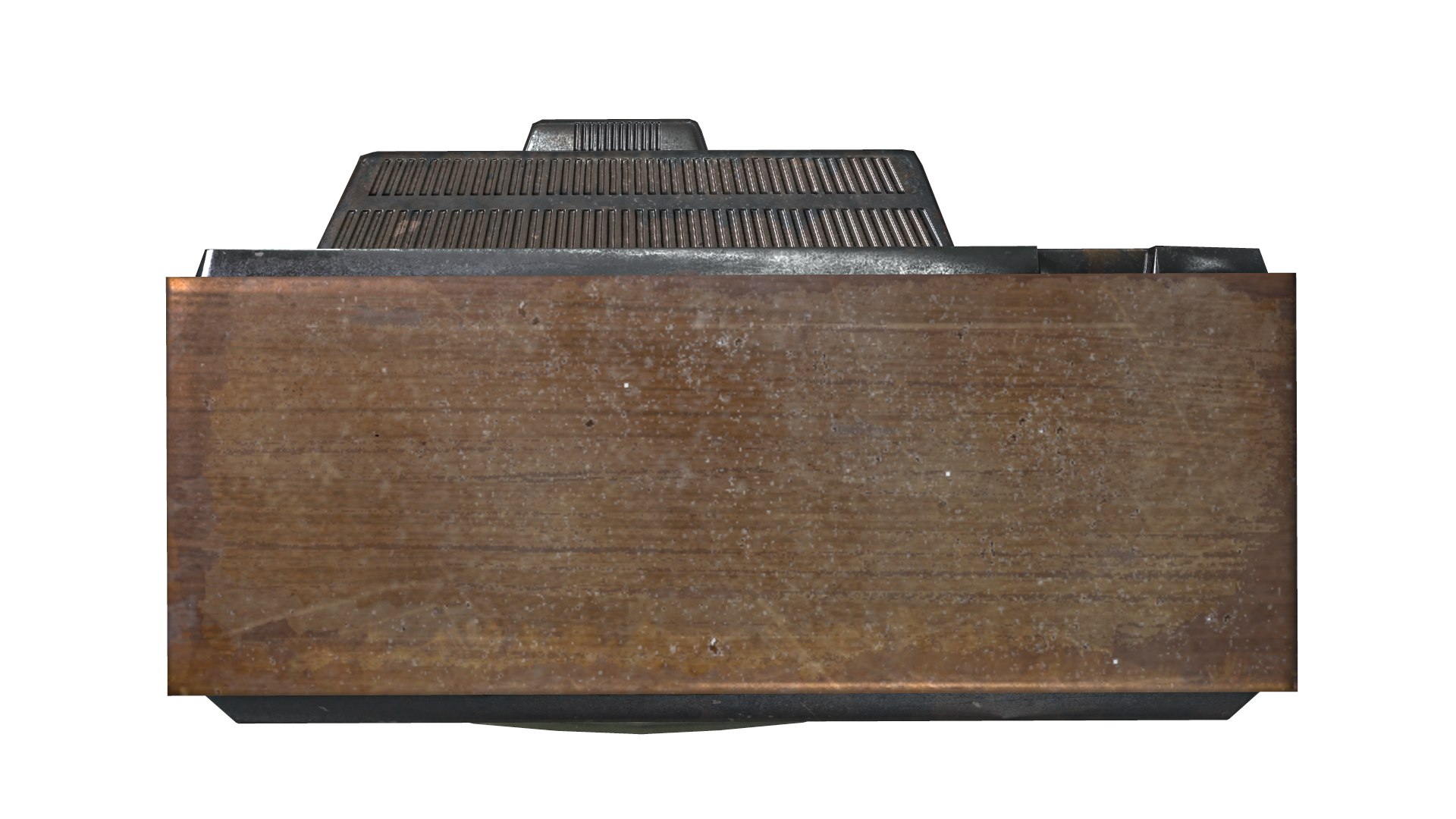 3D Vintage Tube Soviet Crt Tv Box Da1 Model - TurboSquid 1964992