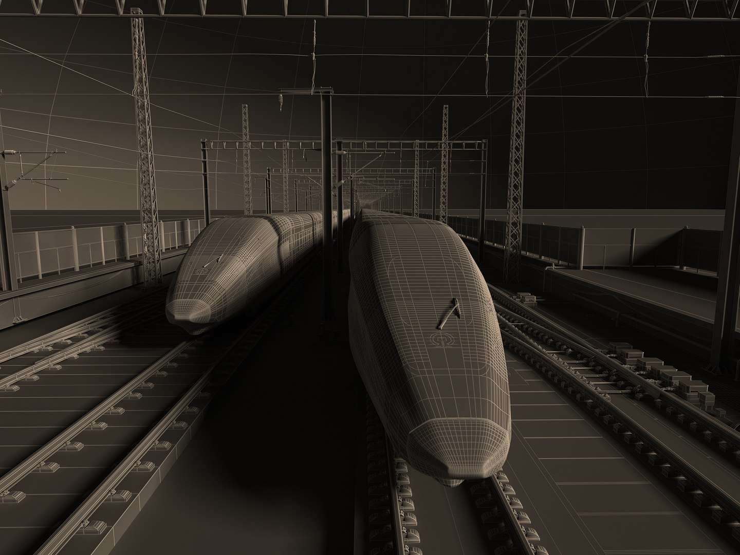 3D Model China High Speed Train - Renaissance - TurboSquid 2032310