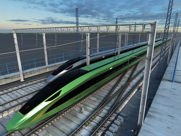 modelo 3d China High Speed Train - Renaissance - TurboSquid 2032310