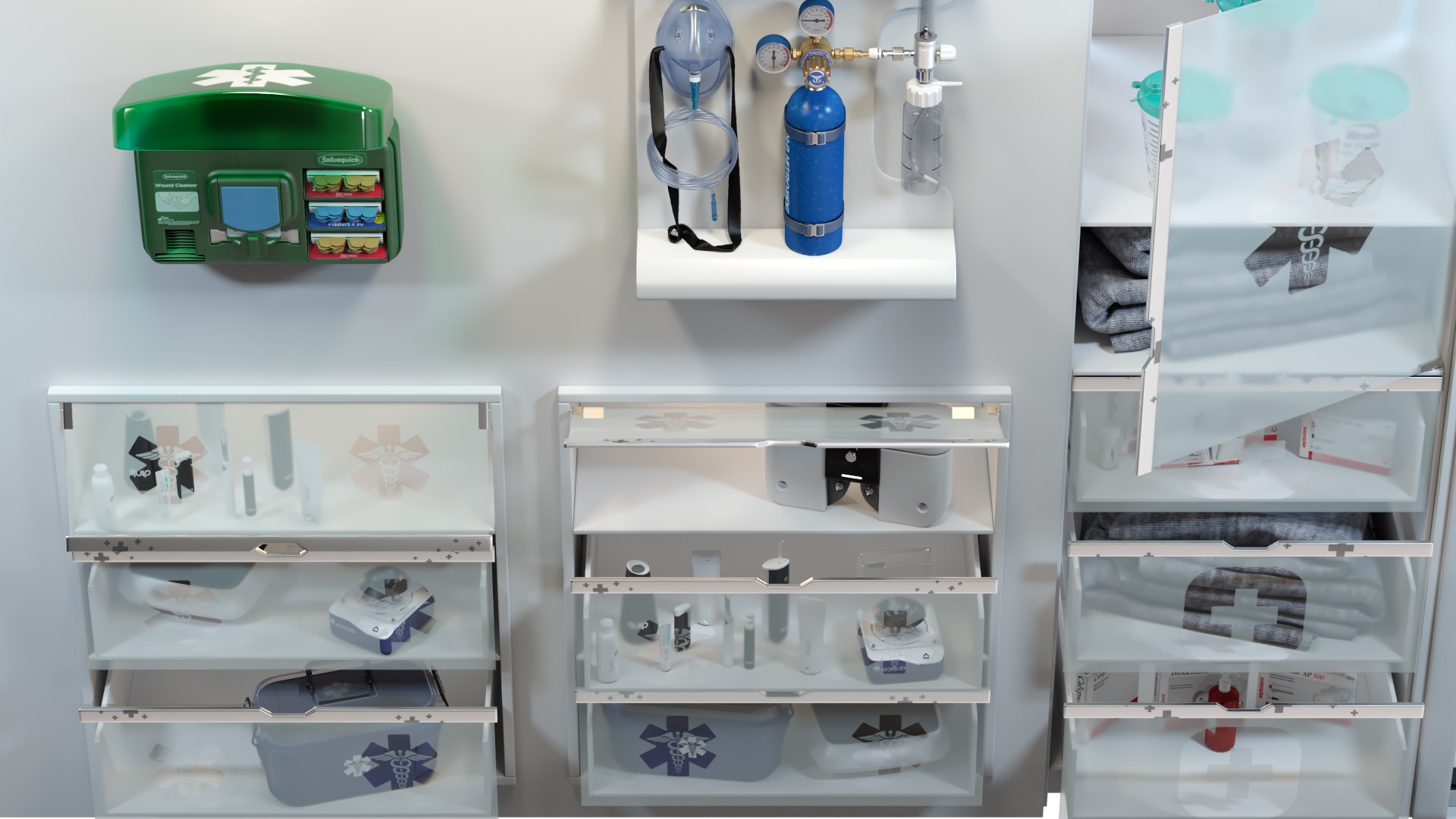 Surgery Wall Model - TurboSquid 2351812