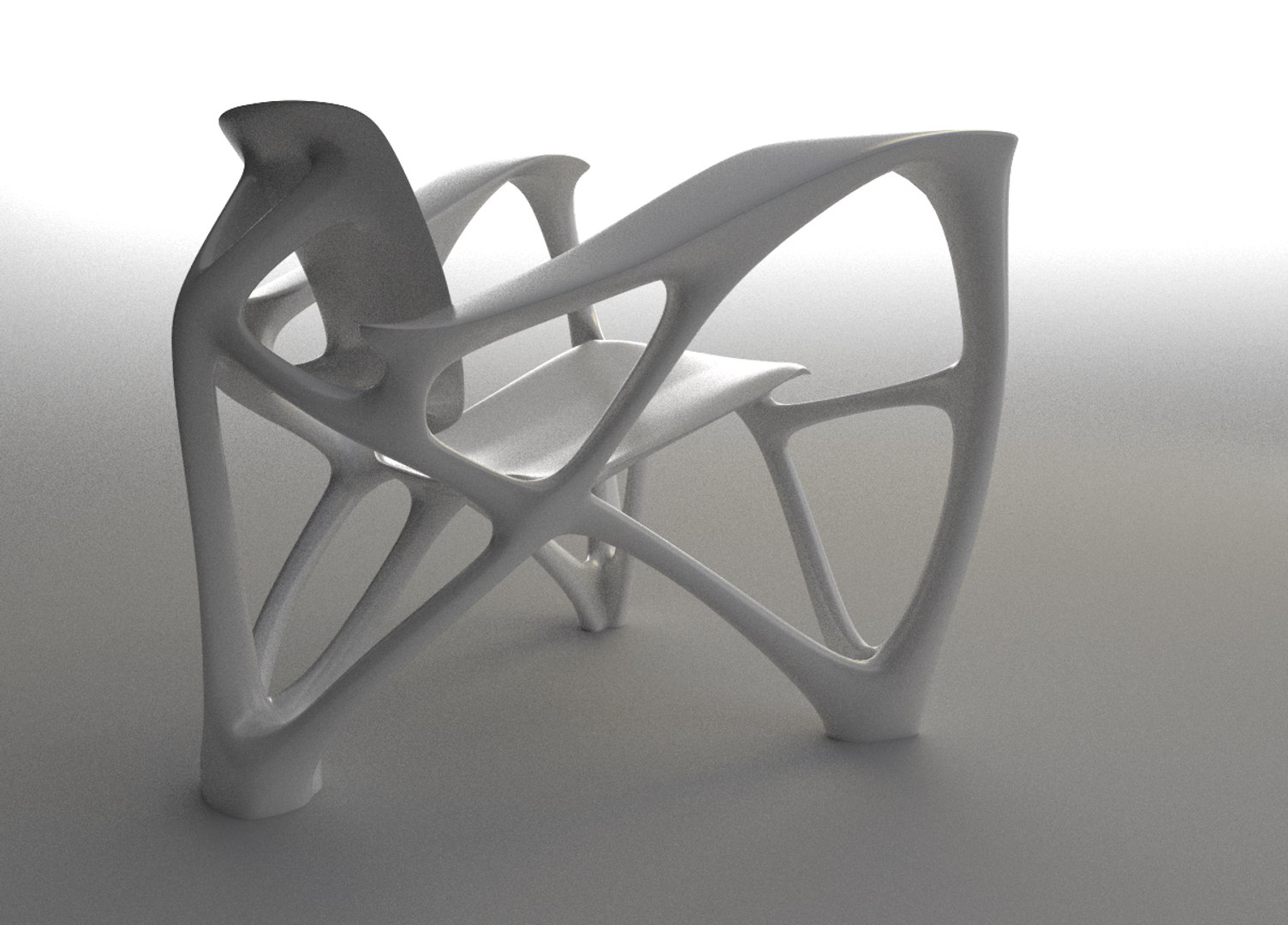3d bone chair laarman model
