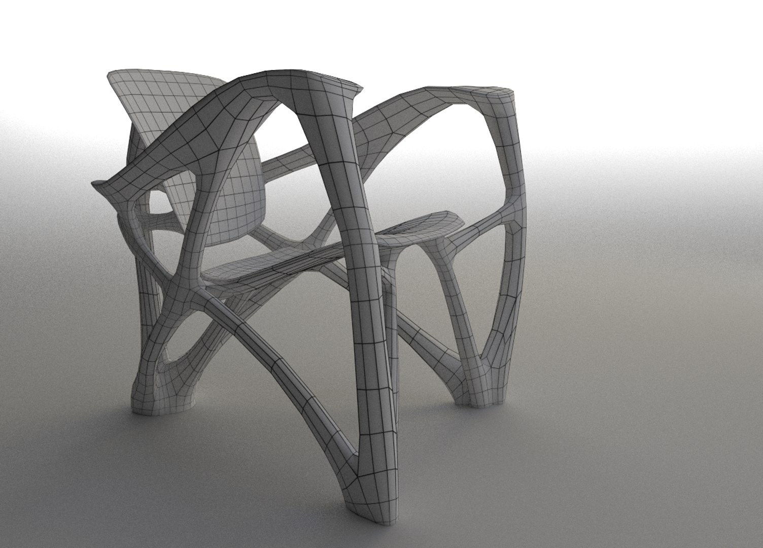 3d bone chair laarman model