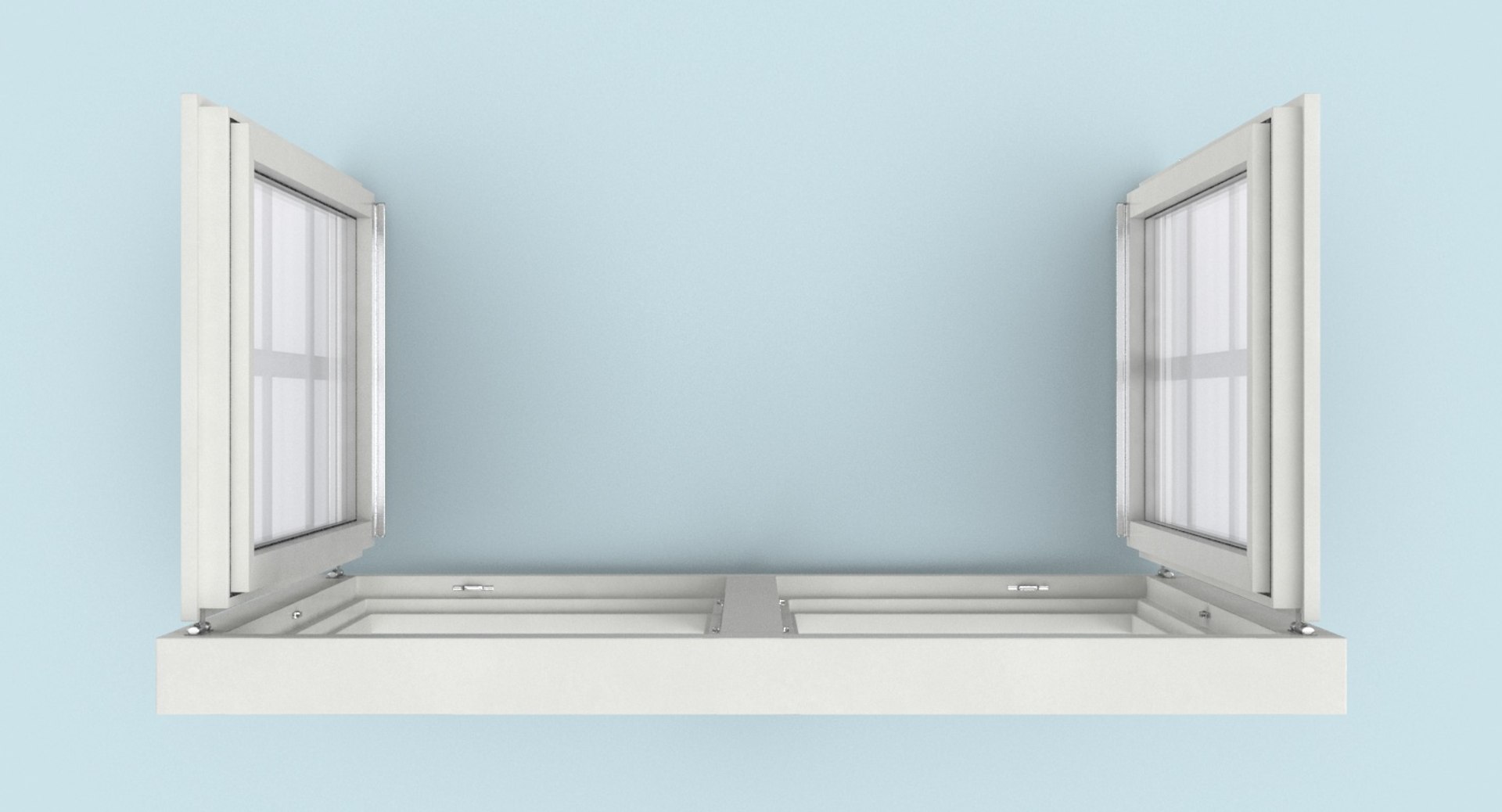 Standard-windows---window-4-open 3D - TurboSquid 1246438