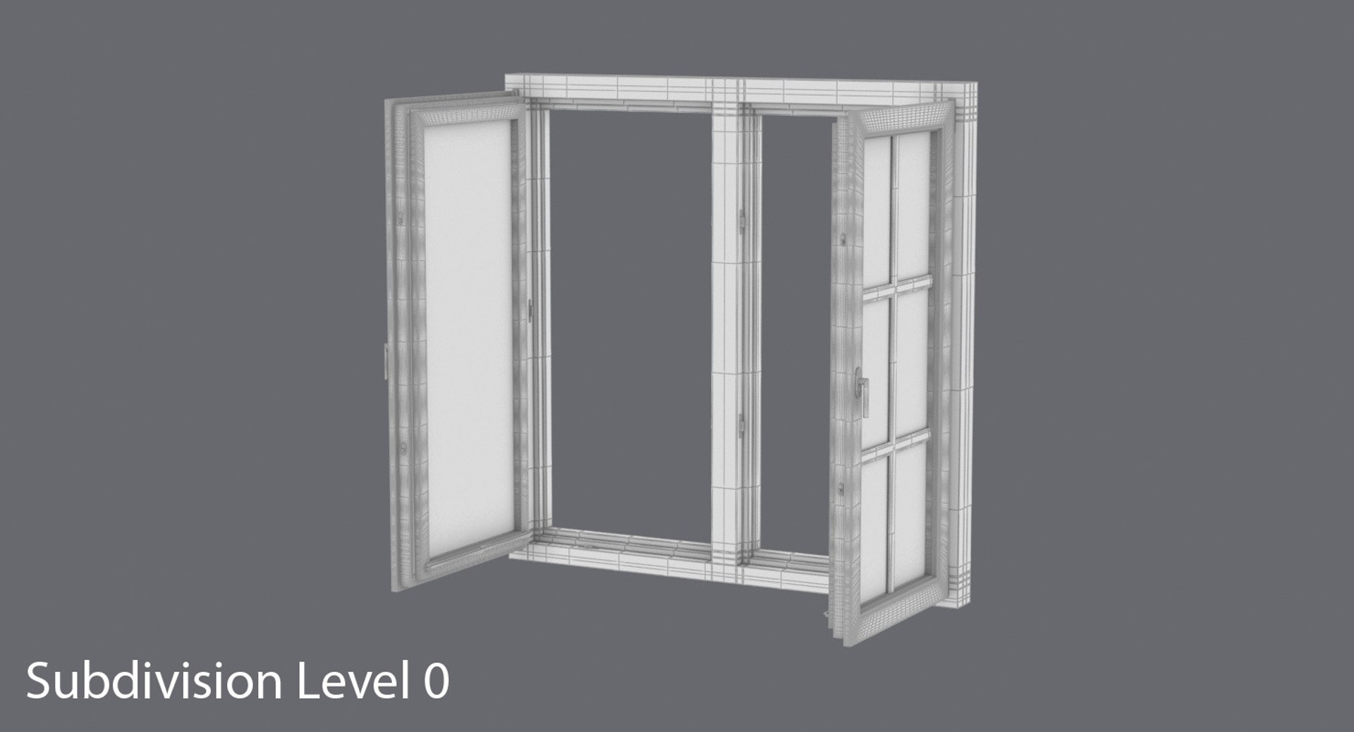 Standard-windows---window-4-open 3D - TurboSquid 1246438