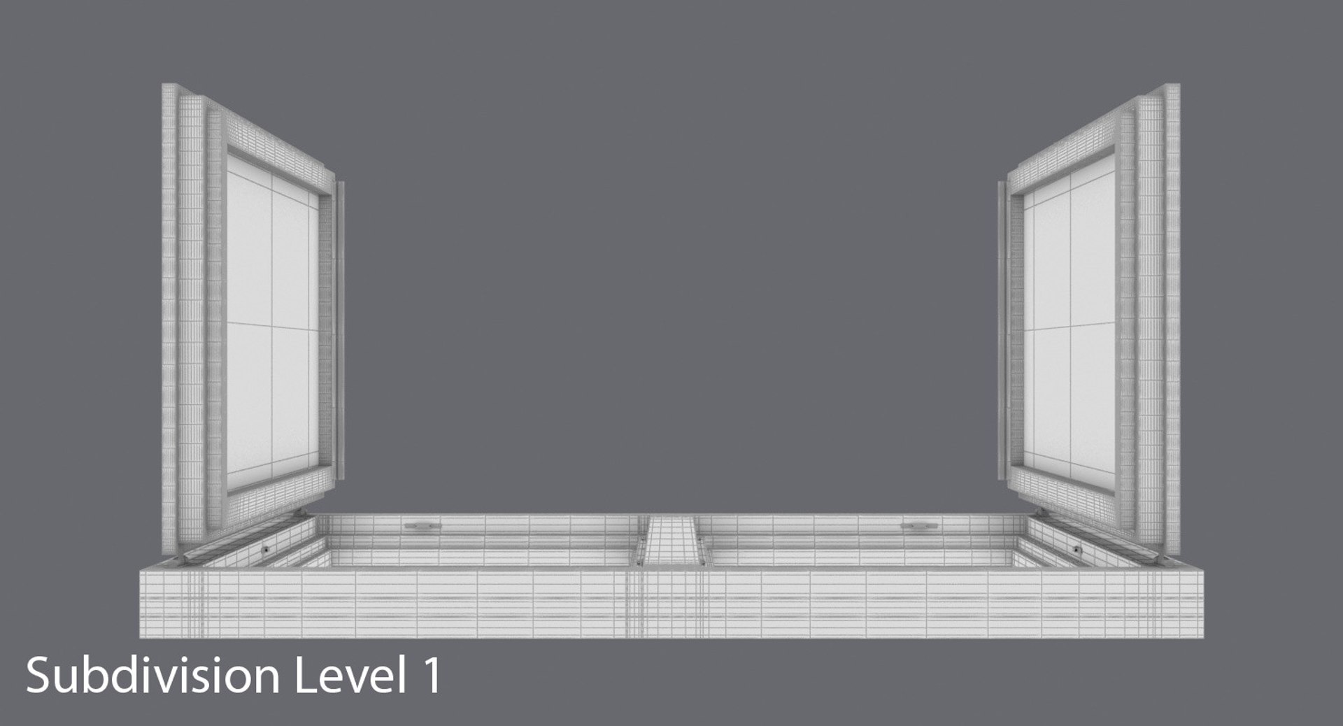 Standard-windows---window-4-open 3D - TurboSquid 1246438