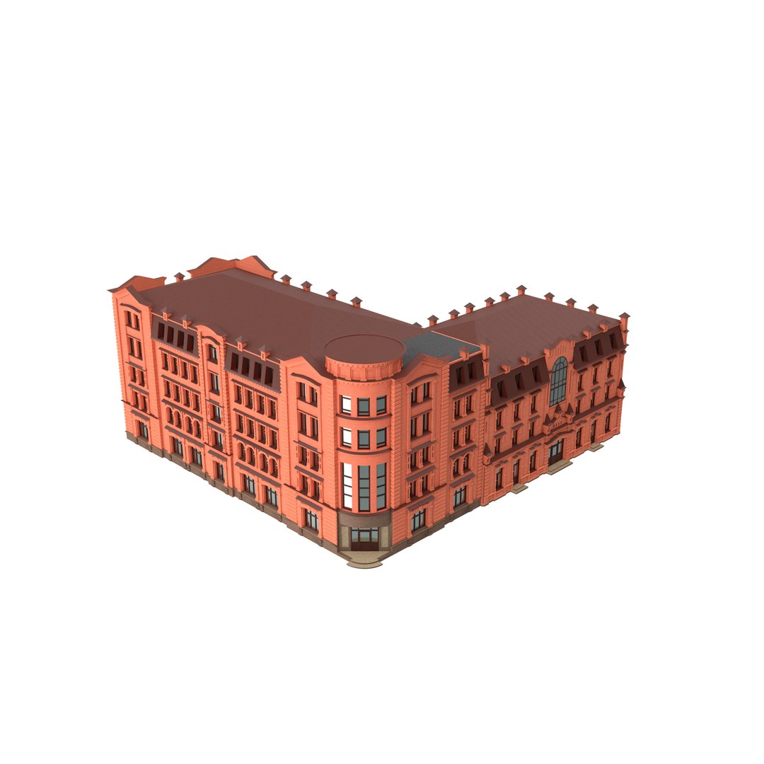 Brick House In The Old Russian Merchant Architectural Style Gogolja ...